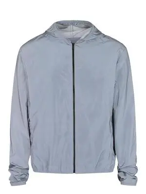 Givenchy Reflective Hooded Windbreaker - Blue