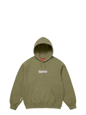 Supreme Box Logo Hooded Sweatshirt - Green
