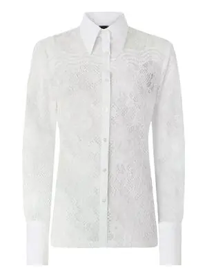 Pinko Lace Shirt - White
