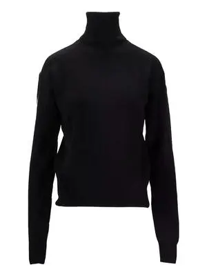 Saint Laurent Roll-neck Sweater - Black