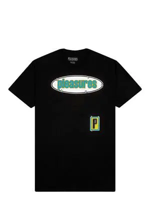 PLEASURES Eazy T-shirt - Black