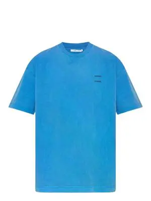 SAMSOE SAMSOE Logo-print T-shirt - Blue