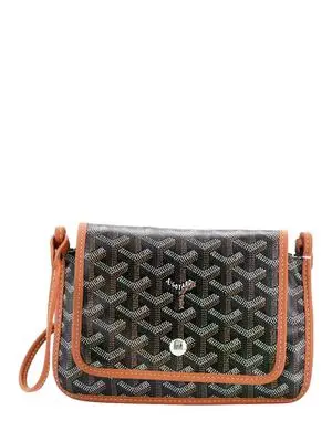 Goyard Plumet Coated Canvas Crossbody - Brown