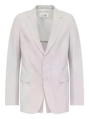 MAISON MARGIELA Virgin Wool-blend Blazer - Neutrals