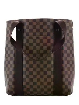 LOUIS VUITTON Cabas Beaubourg Damier Tote Bag - Brown