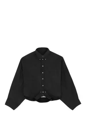 MAISON MARGIELA Buttoned Long-sleeved Shirt - Black
