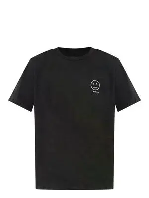Rag & Bone Logo-embroidered T-shirt - Black