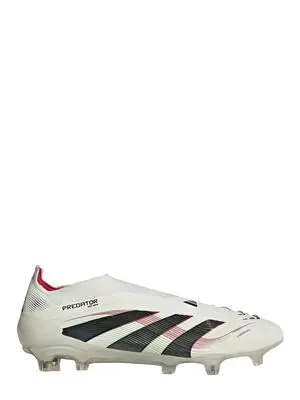 Adidas Predator Elite Laceless Cleats - White