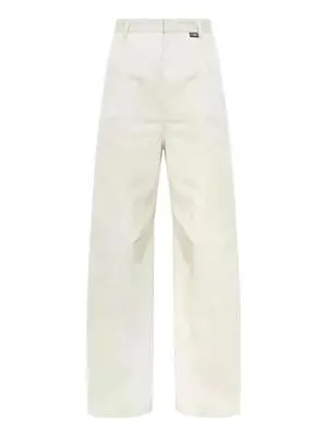 MAISON MARGIELA Pleated Wide-leg Trousers - Neutrals
