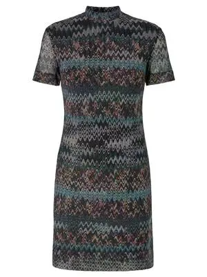 MISSONI Patterned High-Neck Dress