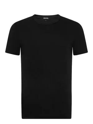 Zegna Crew-neck T-shirt - Black