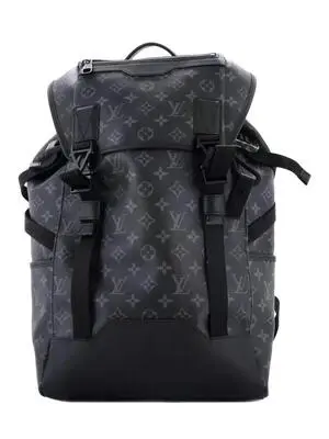 LOUIS VUITTON Getaway Monogram Eclipse Canvas Backpack - Black