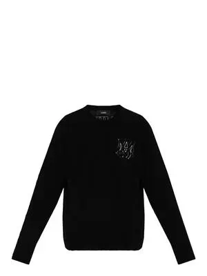 Amiri Crew-neck Sweater - Black