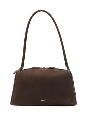 Alaïa Le Bouledogue Medium Shoulder Bag - Brown