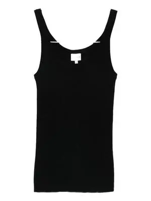 HERSKIND Hedra Wool Tank Top - Black