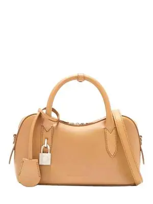 Stella McCartney Ryder Tote Bag With Padlock Detail - Neutrals