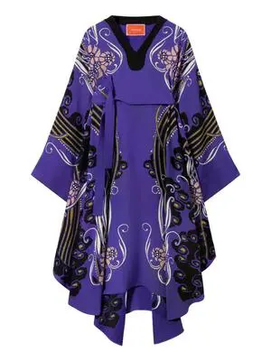 La DoubleJ Karis Floral Kaftan - Purple