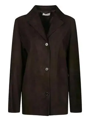 THE ROW Buttoned Jacket - Brown