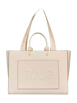 TOUS Amaya Knotted-handle Tote Bag - Neutrals