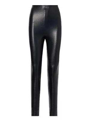 Commando Animal-print Faux Leather Leggings - Croc