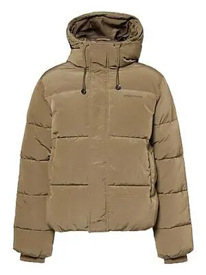 DAILY PAPER Ripstop Hooded Shell Jacket - Green