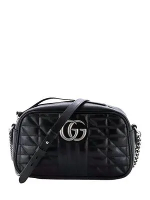 Gucci Gg Marmont Small Crossbody Bag - Black