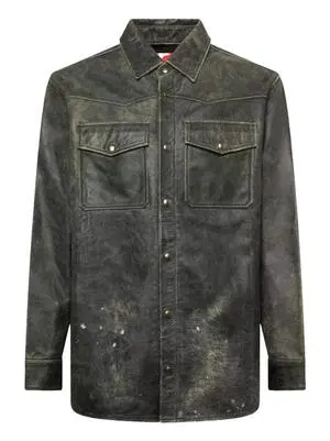 KUSIKOHC Leather Shirt