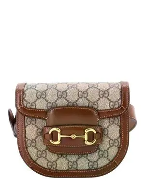 Gucci Horsebit 1955 Mini Crossbody Bag - Brown