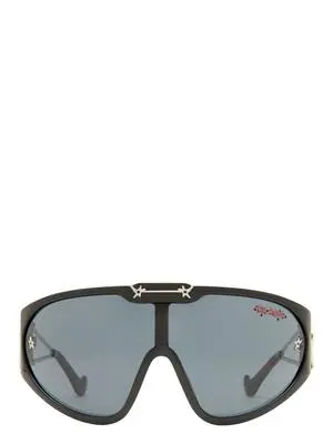 Le Specs Ski Shield Sunglasses - Black