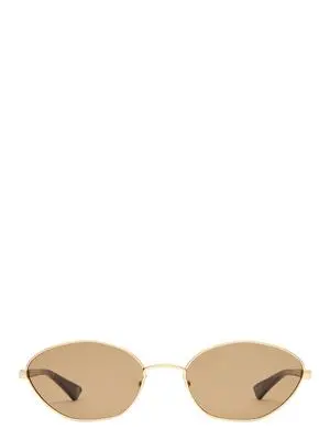 Le Specs Le Bebe Mono Sunglasses - Gold Brown
