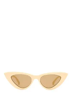 Le Specs Hypnosis Cat-eye Sunglasses - Ivory