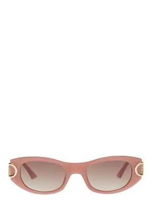 Le Specs Hydrus Link Sunglasses - Pink