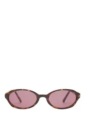 Le Specs Le Specs Lunita Mono Sunglasses Tort Smokey Brown