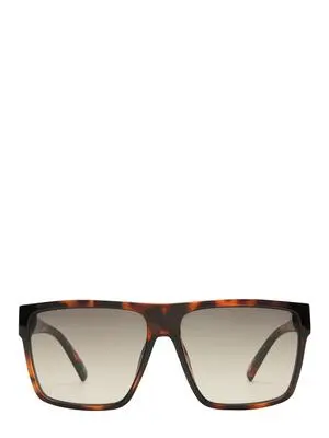 Le Specs Dark Magic D-frame Sunglasses - Tort
