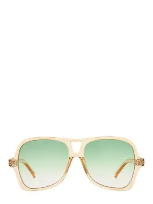 LE SPECS Fortune Teller Aviator Sunglasses
