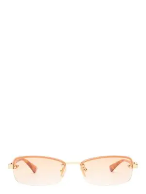 Le Specs Enigmatic Gold Vintage Tort Sunglasses - Gold And Vintage Tort