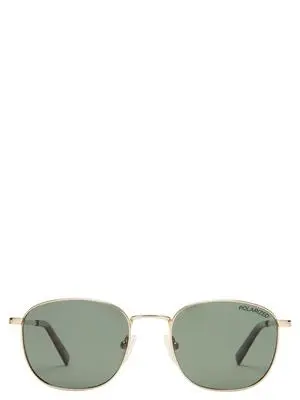 Le Specs Neptune Deux Square Sunglasses - Gold