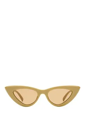 Le Specs Hypnosis Cat-eye Sunglasses - Biscotti