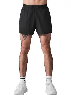 Alo Yoga Adapt 5" Running Short Black