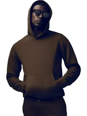 Alo Yoga Waffle Lounge Hoodie - Espresso