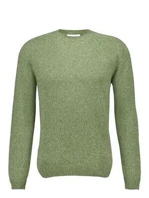 Boglioli Round Neck Wool Sweater - Green