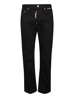 DSQUARED X MAGLIANO Regular Denim Jeans - Black