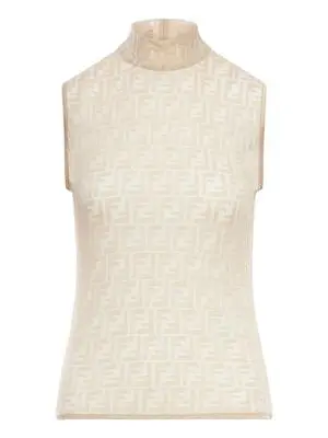 Fendi Ff Tank Top - White