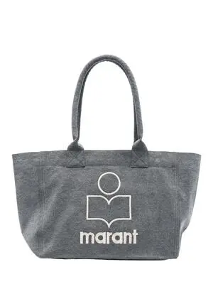 Isabel Marant Yenky Zipped Canvas Tote - Black
