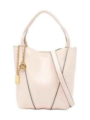 Chloé Small Leather Tote - Pink