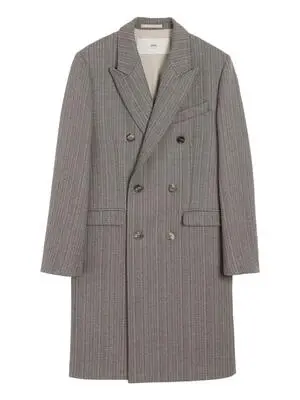 Ami Wool Coat - Grey