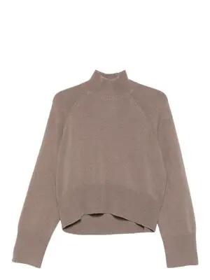 Brunello Cucinelli Wool Turtle-neck Sweater - Grey
