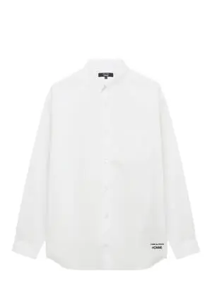 Comme Des Garçons Cotton Shirt - White