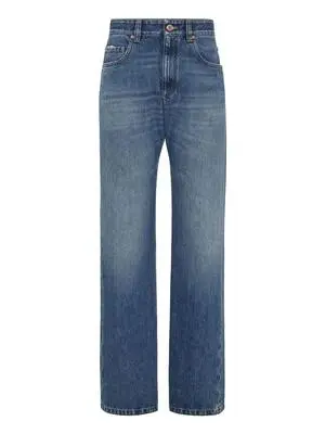 Brunello Cucinelli Denim Cotton Jeans - Blue