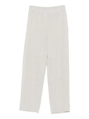 Brunello Cucinelli Cotton Trousers - Grey